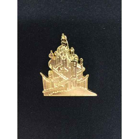 Disney | Jewelry | Disney Gold Little Mermaids Palace Pin | Poshmark